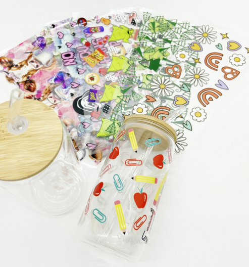 UV Sticker Transfer By Size – Pix DTF